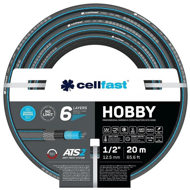 Zahradní hadice Hobby ATS2 TM 6 vrstev 1/2 20 mb 16-202