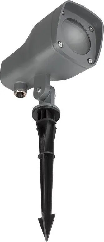 NV 875409 Venkovní svítidlo s bodcem INSIDE tmavě šedý hliník a sklo GU10 1x7W 220-240V IP54 bez žárovky - NOVA LUCE