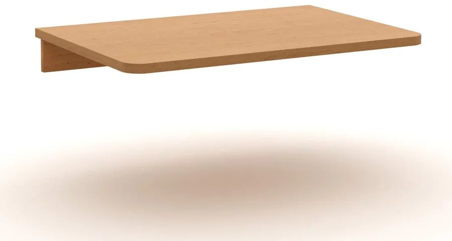 Bradop Jídelní stůl VOJTĚCH 90x60 sklápěcí S134 | Provedení: B - Bílý
