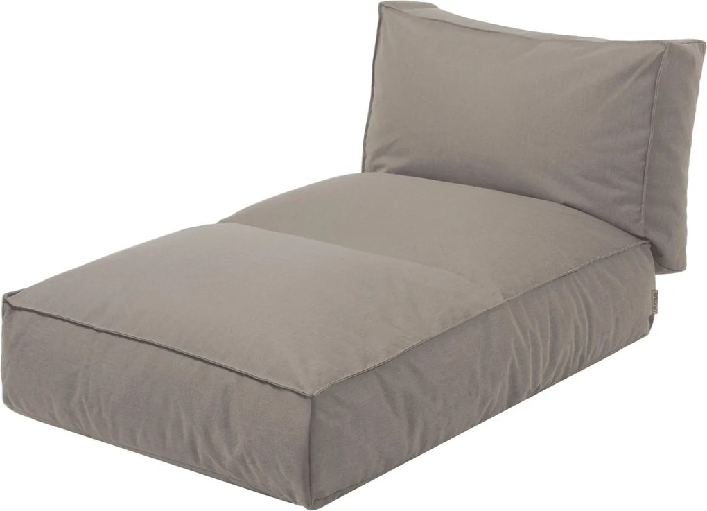 Venkovní polohovací lehátko Blomus STAY 80cm hnědošedé
