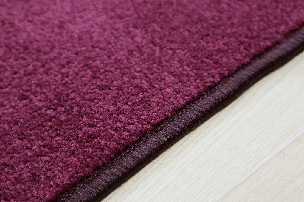 Vopi koberce Kusový koberec Eton fialový ovál - 80x150 cm