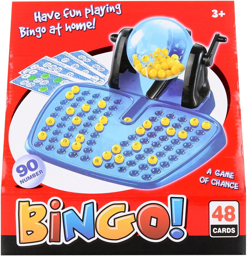 _Ostatní 1_ Hra Bingo! 90 míčků s losovací koulí *SPOLEČENSKÉ HRY* 131734