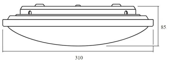 Ledvance - LED Stmívatelné stropní svítidlo ORBIS LED/17W/230V 2700-6500 + DO