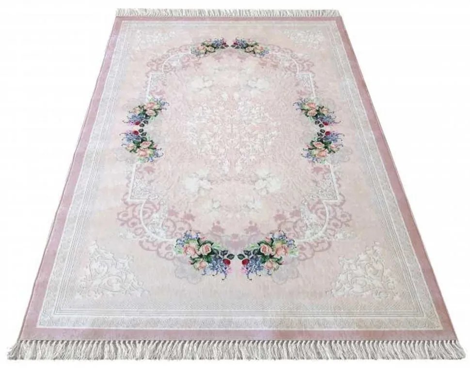 Kusový koberec Bella růžový, Velikosti 160x220cm