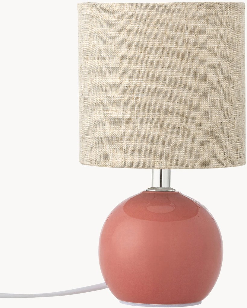Malá stolní lampa z kameniny Valdis