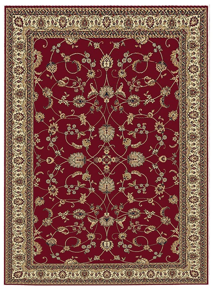Conceptum Hypnose Kusový koberec WOOBTNY0106, Červená, 120 x 180 cm