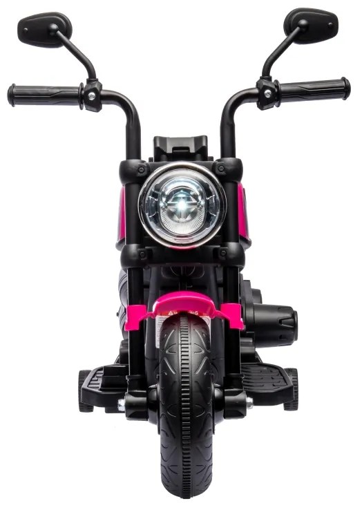 Elektrická motorka Chopper FASTER růžová