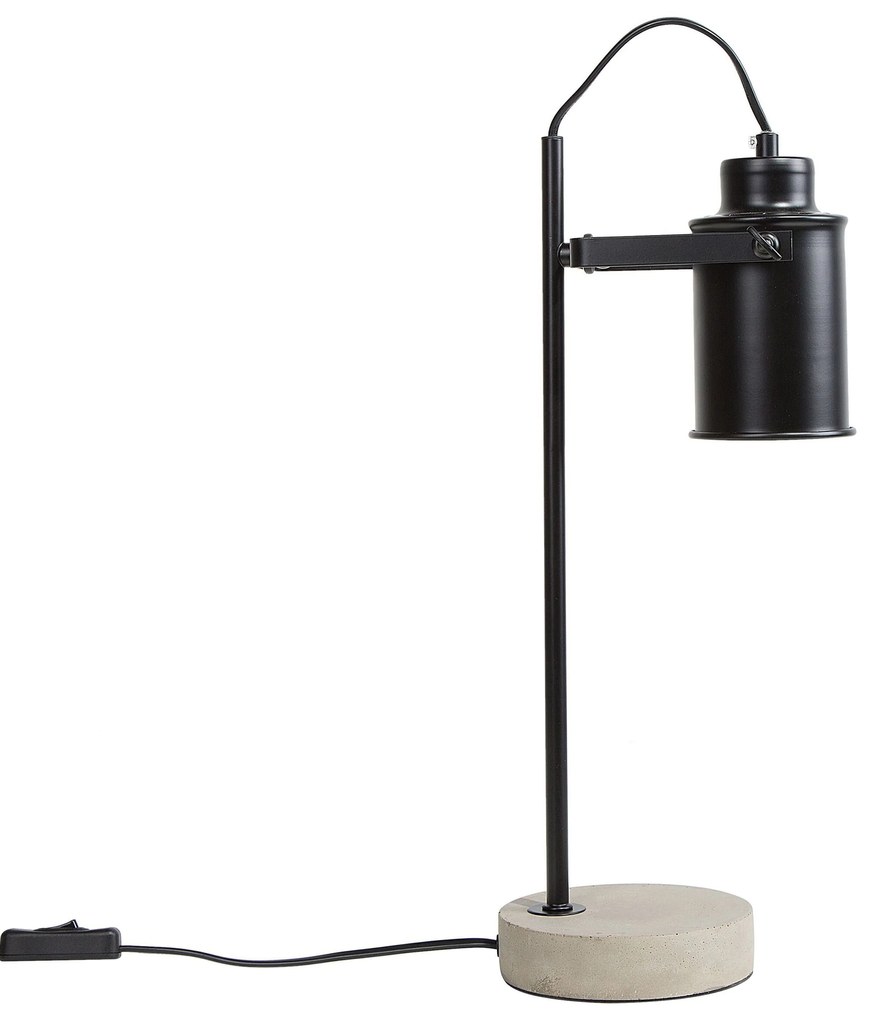 Stolní lampa 37 cm černá MUNDAKA Beliani