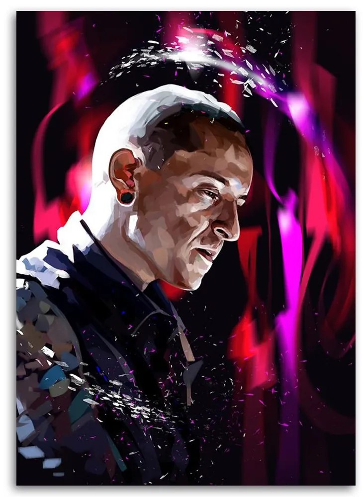 Gario Obraz na plátně Linkin Park Chester Bennington - Dmitry Belov Rozměry: 40 x 60 cm