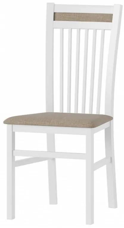 Čalouněná židle VOLANO 131 (2ks) bílá mat