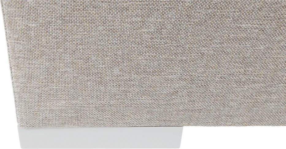 Boxspringová postel 120x200, šedohnědá TAUPE, FERATA TV KOMFORT