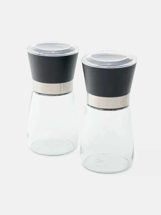 Sinsay - Sada mlýnků na koření 2 pack - černá