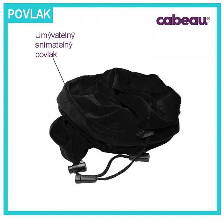 Cabeau Evolution® Classic Graphite cestovní polštář - šedý