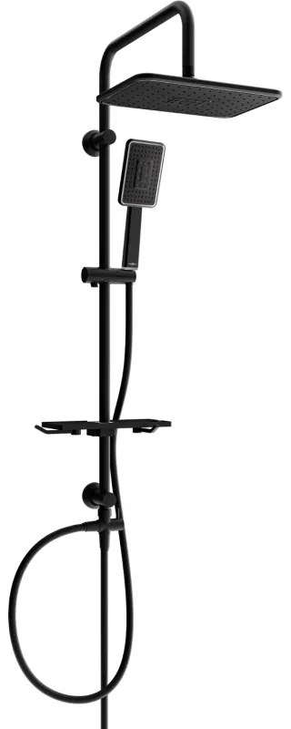 Mexen T54 sloupová sprcha, černá/chrom - 798545493-71