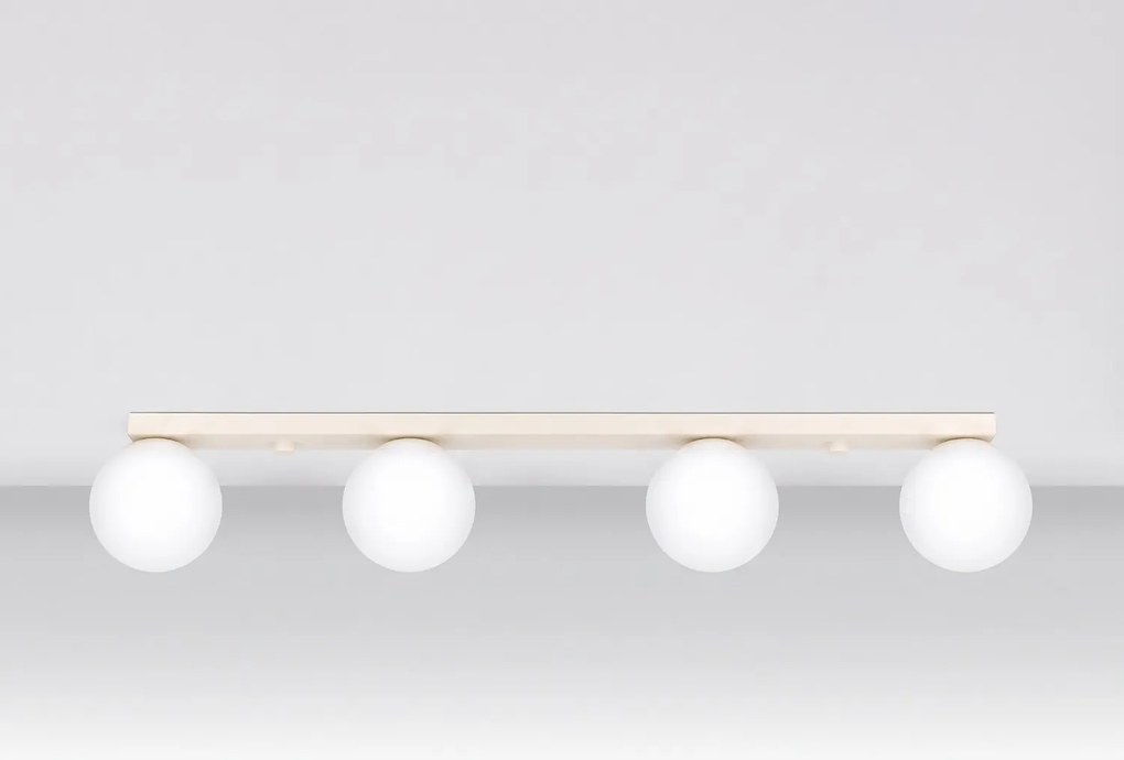 Sollux Lighting Stropní svítidlo YOLI 4 béžové