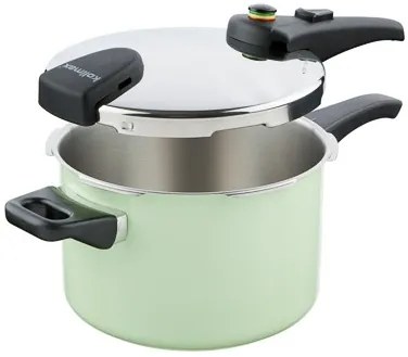 KOLIMAX - české nerezové nádobí Tlakový hrnec KOLIMAX COMFORT GREEN 22 cm, 6,0l