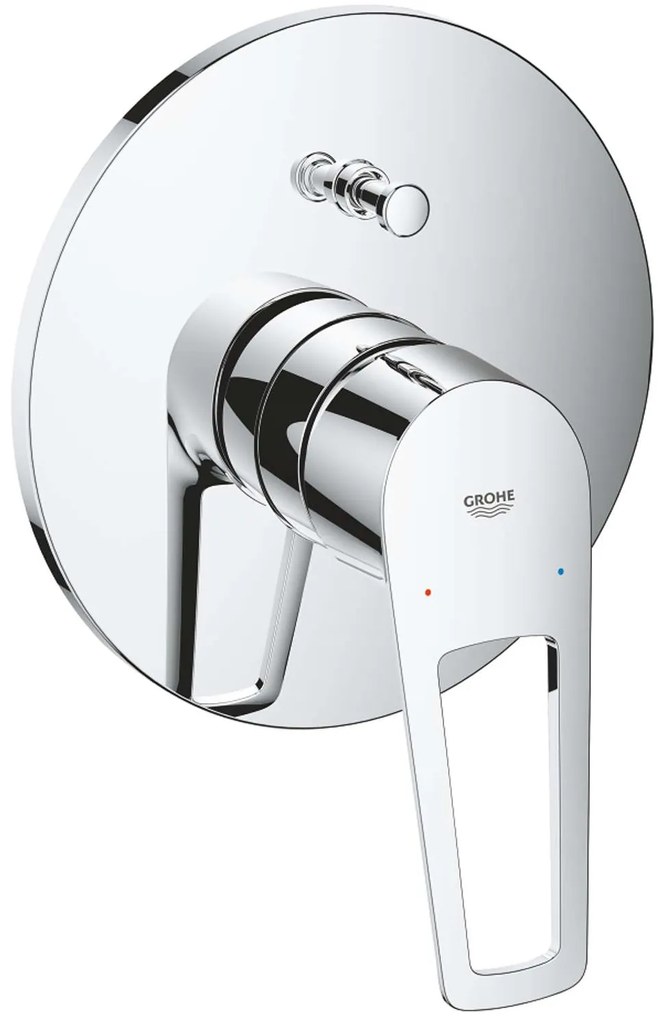 Grohe BauLoop - Baterie pod omítku, pro 2 spotřebiče, chrom 29189001