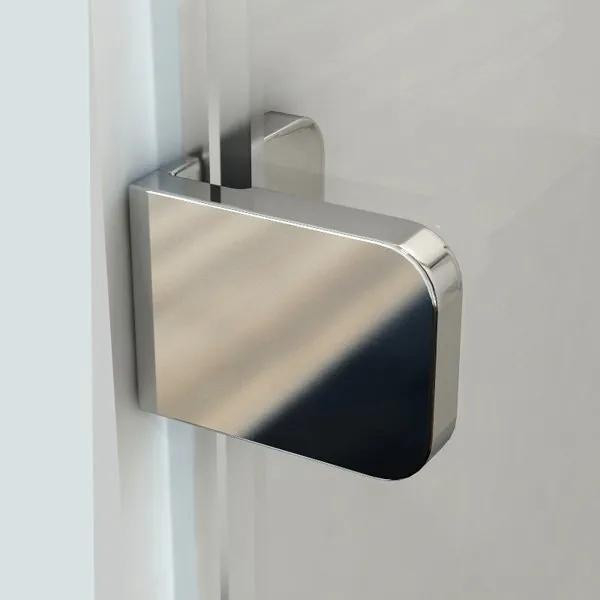RAVAK Sprchové dveře BRILIANT BSD2 80 A Pravé, chrom+Transparent (0UP4AA00Z1)