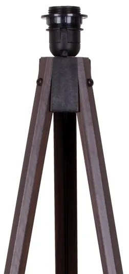 Brilagi - Stojací lampa VELVET 1xE27/60W/230V wenge/černá