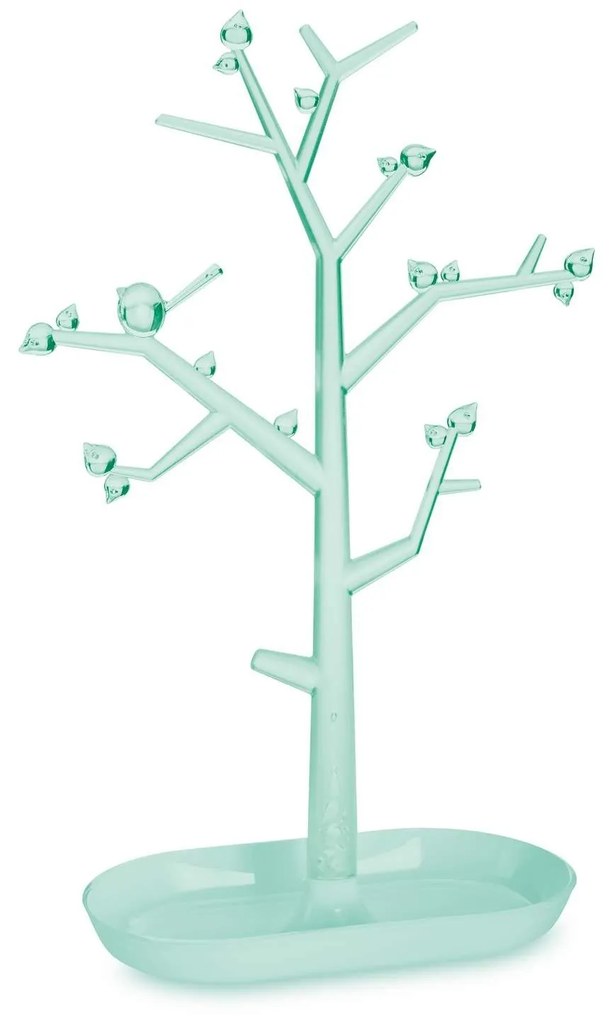 Stromeček na šperky Pi:p,velikost L - barva tyrkysová, KOZIOL
