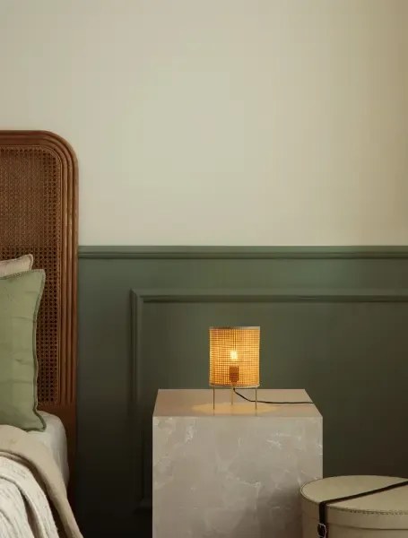 Designová stolní lampa Canto přírodní