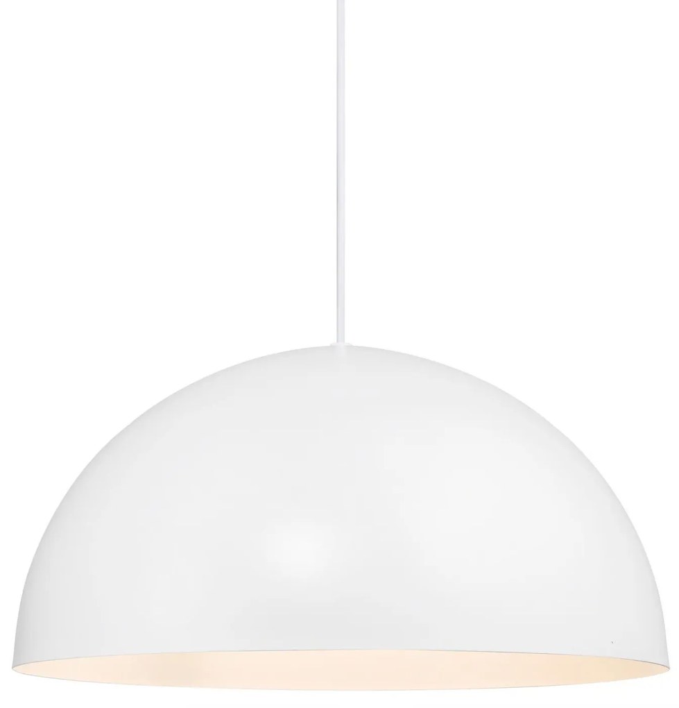 Bílý závěsný lustr Ellen 40 pro žárovku E27  - Nordlux