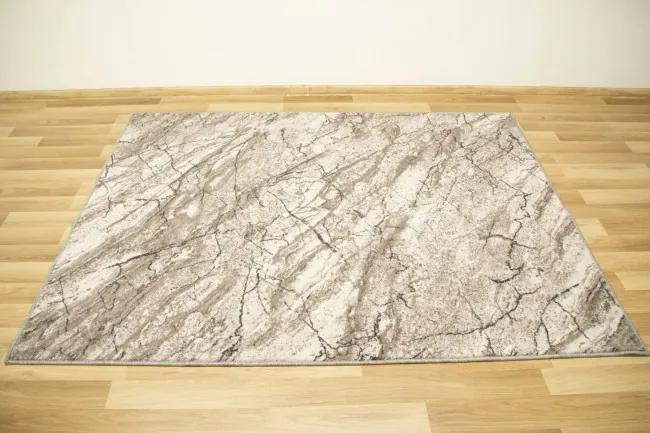 Metrážový koberec Aqua Marble 19 šedý mramor