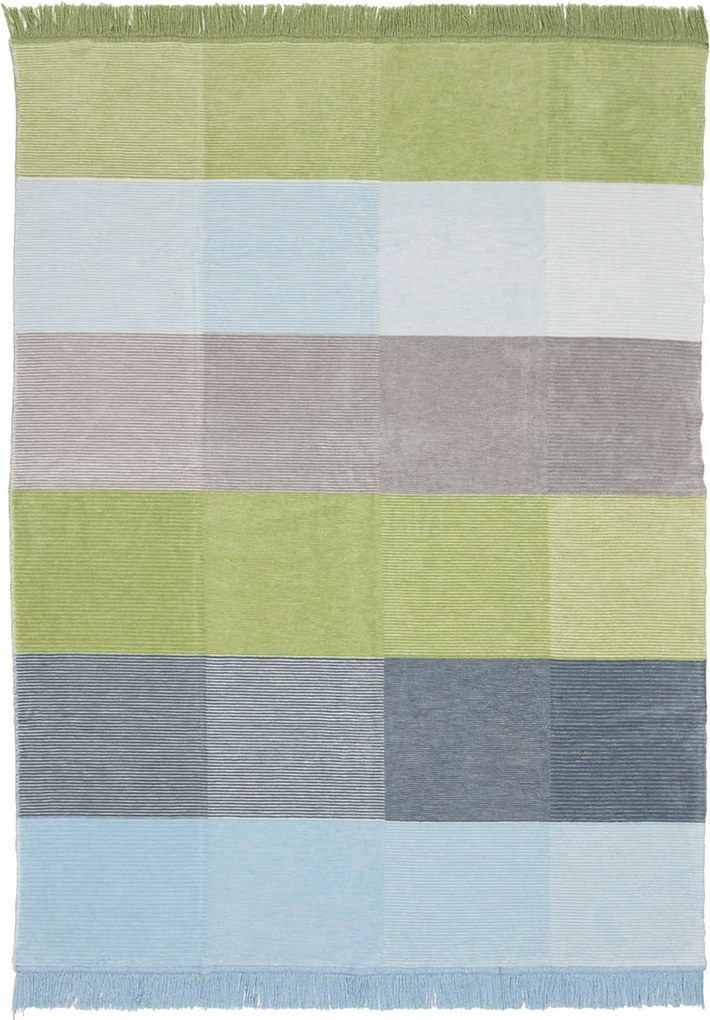 Deka Cotton Cloud 150x200cm Pastel Green&Blue