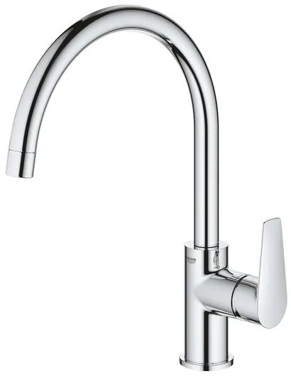 Grohe BauEdge Dřezová otočná baterie, chrom 31233001