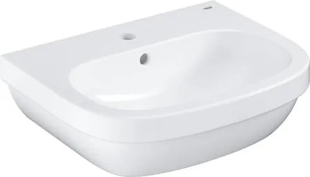 Grohe Euro Ceramic umyvadlo 55x45 cm alpská bílá otvor pro baterii uprostřed 39336000 G39336000