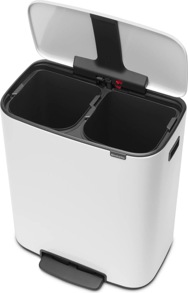 Odpadkový koš Bo Pedal Bin 2 x 30 l zelený