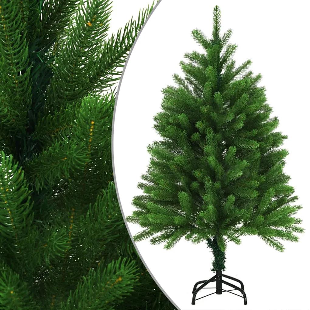 284328 vidaXL Umělý vánoční strom s velmi realistickým jehličím 120 cm zelený