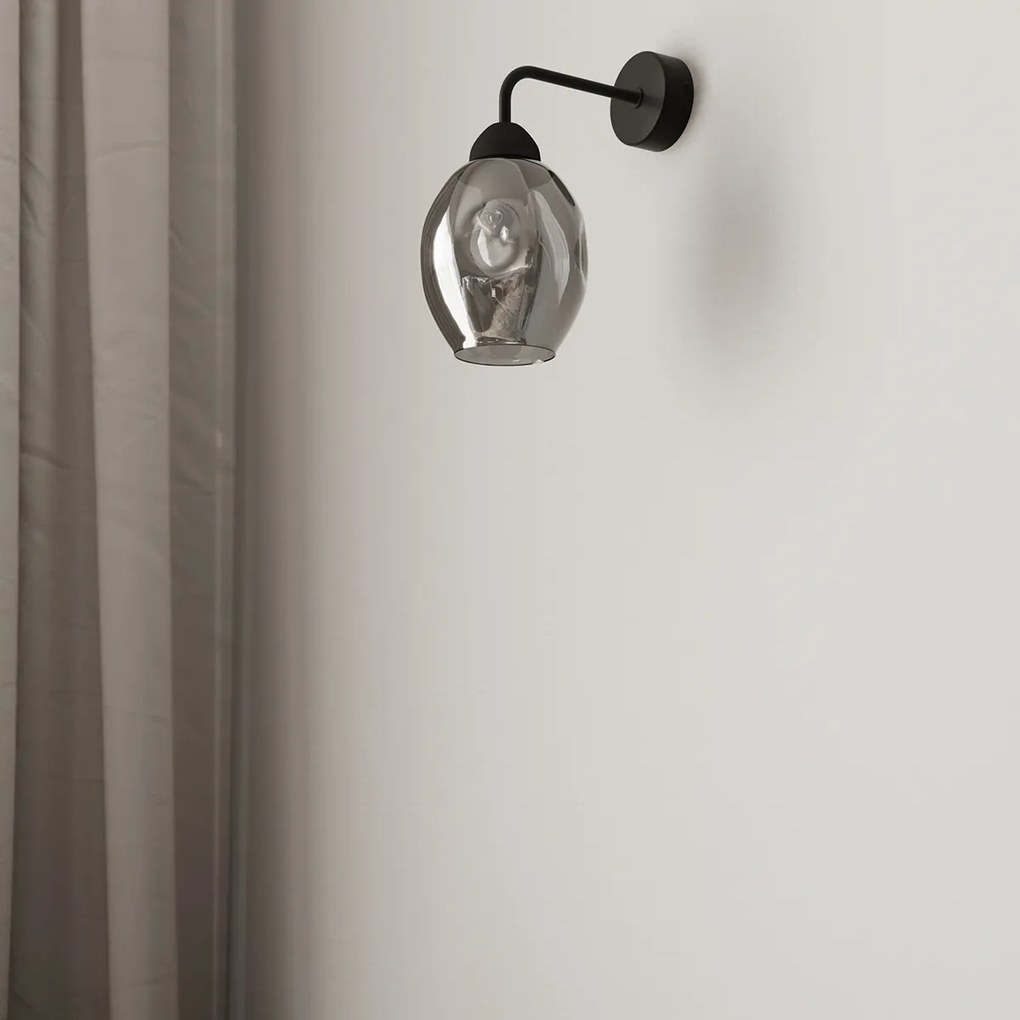 Sollux Lighting Nástěnné svítidlo FILLAN 1 Černá