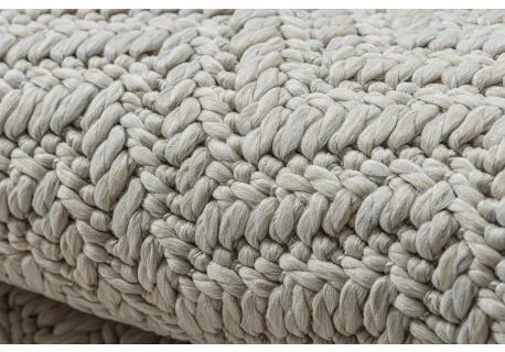 Dywany Luszczow Kusový koberec ORIGI 3739 krémový Rozměr koberce: 136 x 190 cm