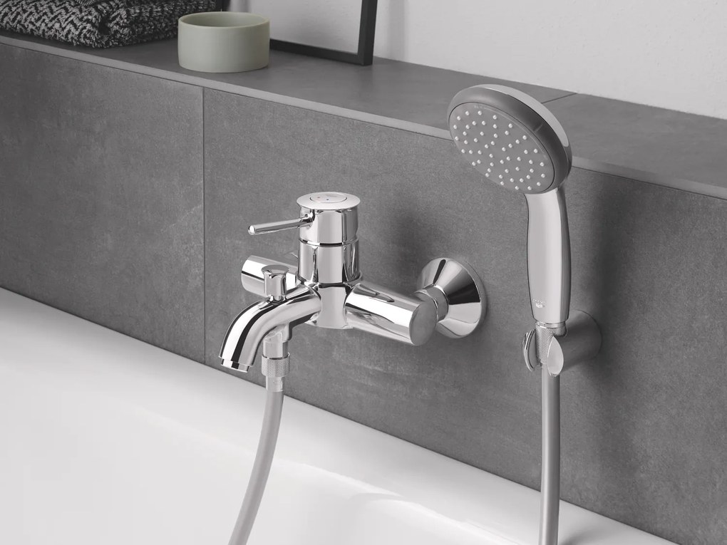 GROHE Vitalio Start 100 - Sprchový set s držákem se 2 proudy, chrom 27950000