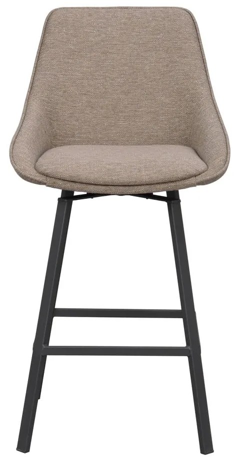 Béžové barové židle v sadě 2 ks (výška sedáku 65 cm) Alison – Rowico