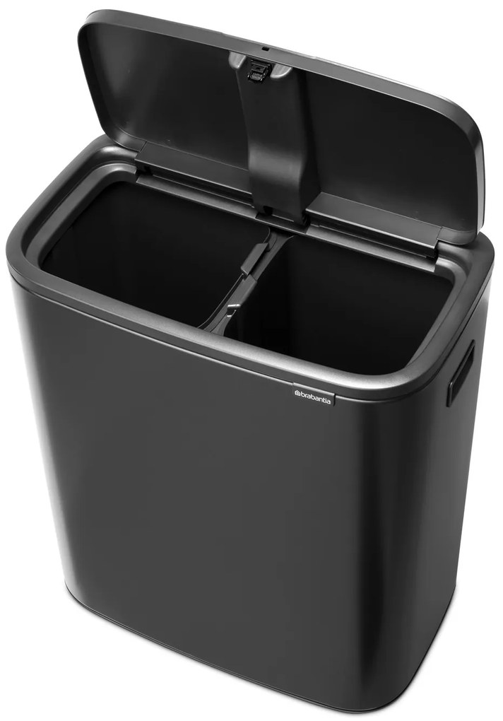 Brabantia BO Touch Bin 2x30L tmavě šedá