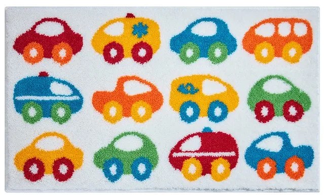 GRUND Koupelnová předložka CARS multi 80x140 cm