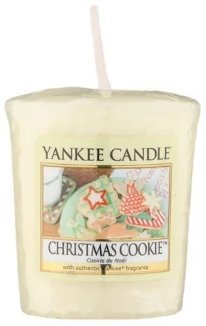 Yankee Candle Aromatická votivní svíčka Vánoční cukroví (Christmas Cookie) 49 g