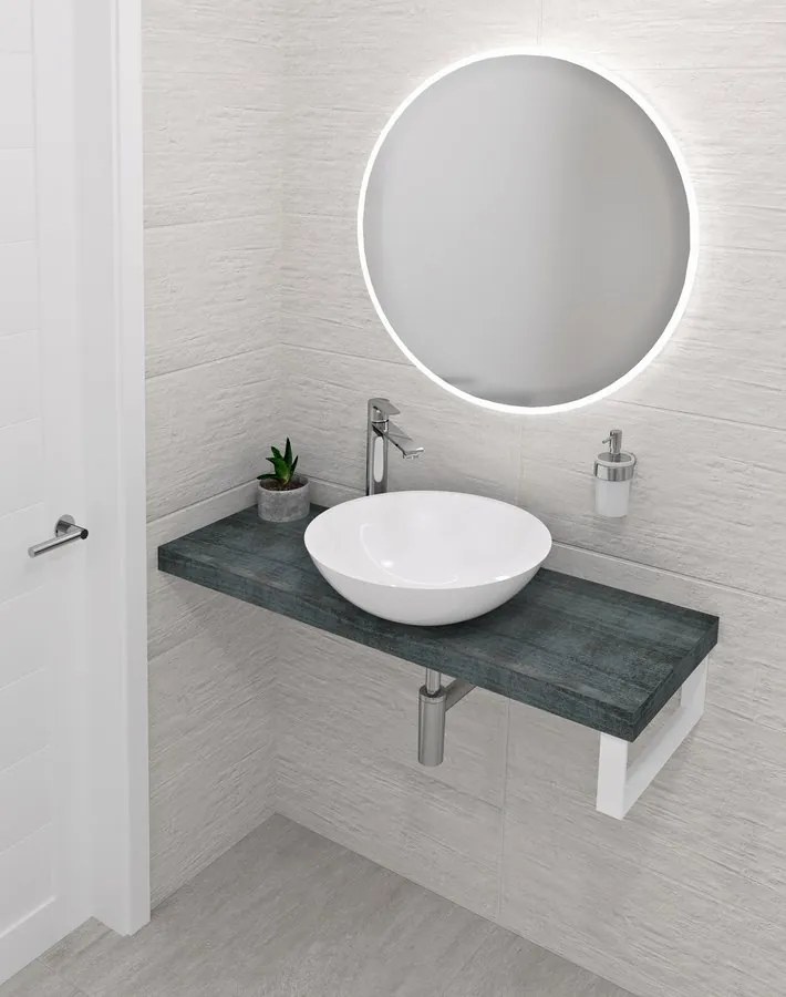 Sapho AVICE deska 150 x 36 cm aquamarine AV1566
