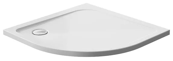 Polimat Čtvrtkruhová akrylátová sprchová vanička Pako 80x80 (90x90) Barva: Bílá, Rozměry (cm): 80x80