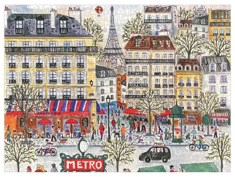 Galison Puzzle Paříž 1000 dílků