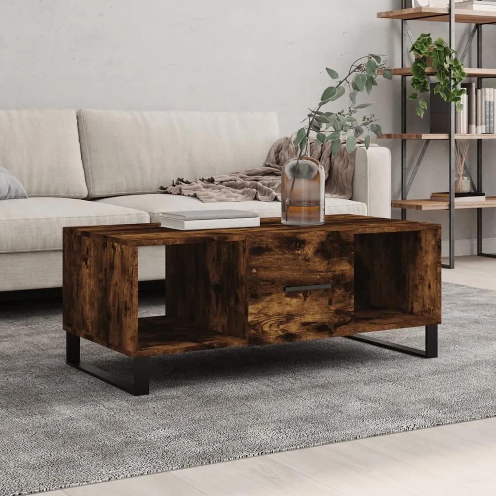 vidaXL Konferenční stolek 102 x 50 x 40 cm kompozitní dřevo [829330] Barva: Černá