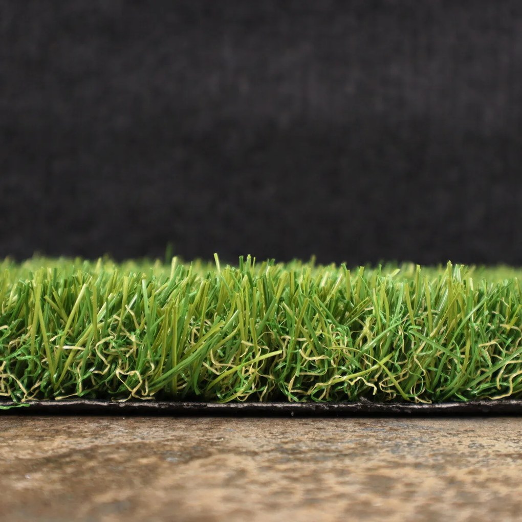 Europe Grass, Umělá tráva Rosalia, vyříznout kruh, šíře 4m, zelená