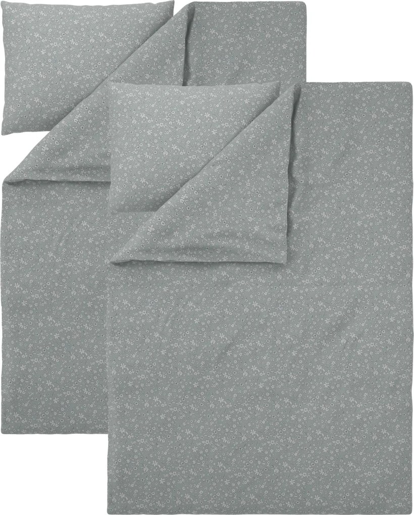 Livarno® Sada ložního povlečení Renforcé, 140 x 200 cm , 70 x 90 cm, zelená, 2dílná