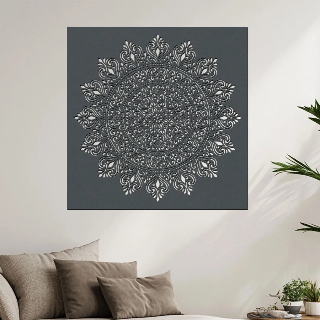 dřevo života Dřevěná mandala Propojení Rozměry (cm): 40x40, Zvolte barvu dekoru: Dub Sonoma