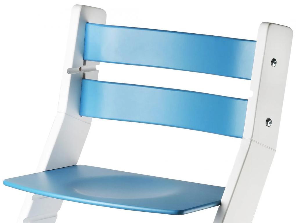 Wood Partner Rostoucí židle Sandy - bílá / modrá