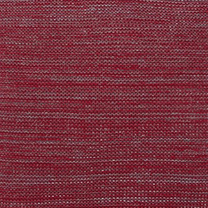 SCANquilt pletený povlak MELANGE LUREX melír červenostříbrná 45 x 45 cm