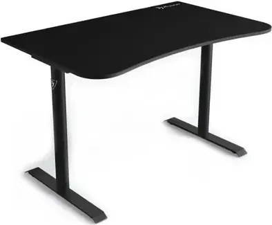AROZZI ARENA SMALL Pure Black / Herní stůl / černý / D:114cm / Š:71cm