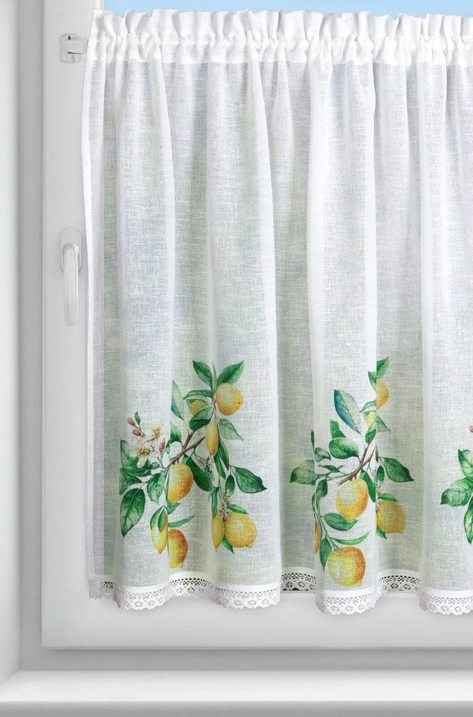 KRÁTKÁ ZÁCLONA NA PÁSCE CLOE 150X90 CM VÍCEBAREVNÁ